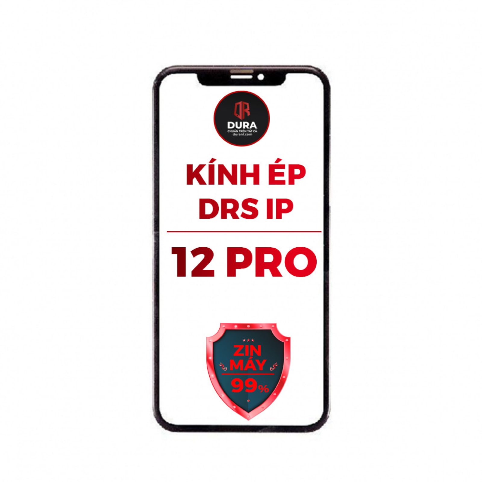 Kính ép DURA IP 12 Pro