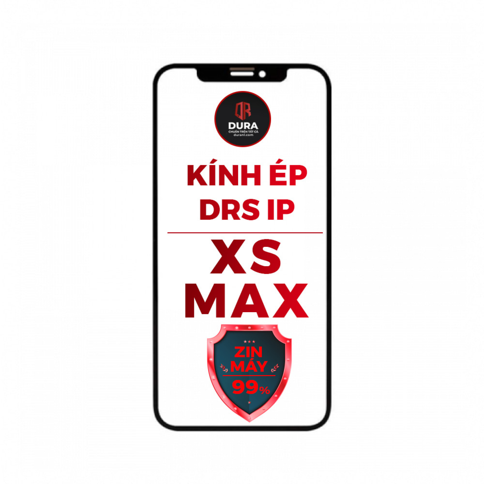 Kính ép DURA IP XS Max