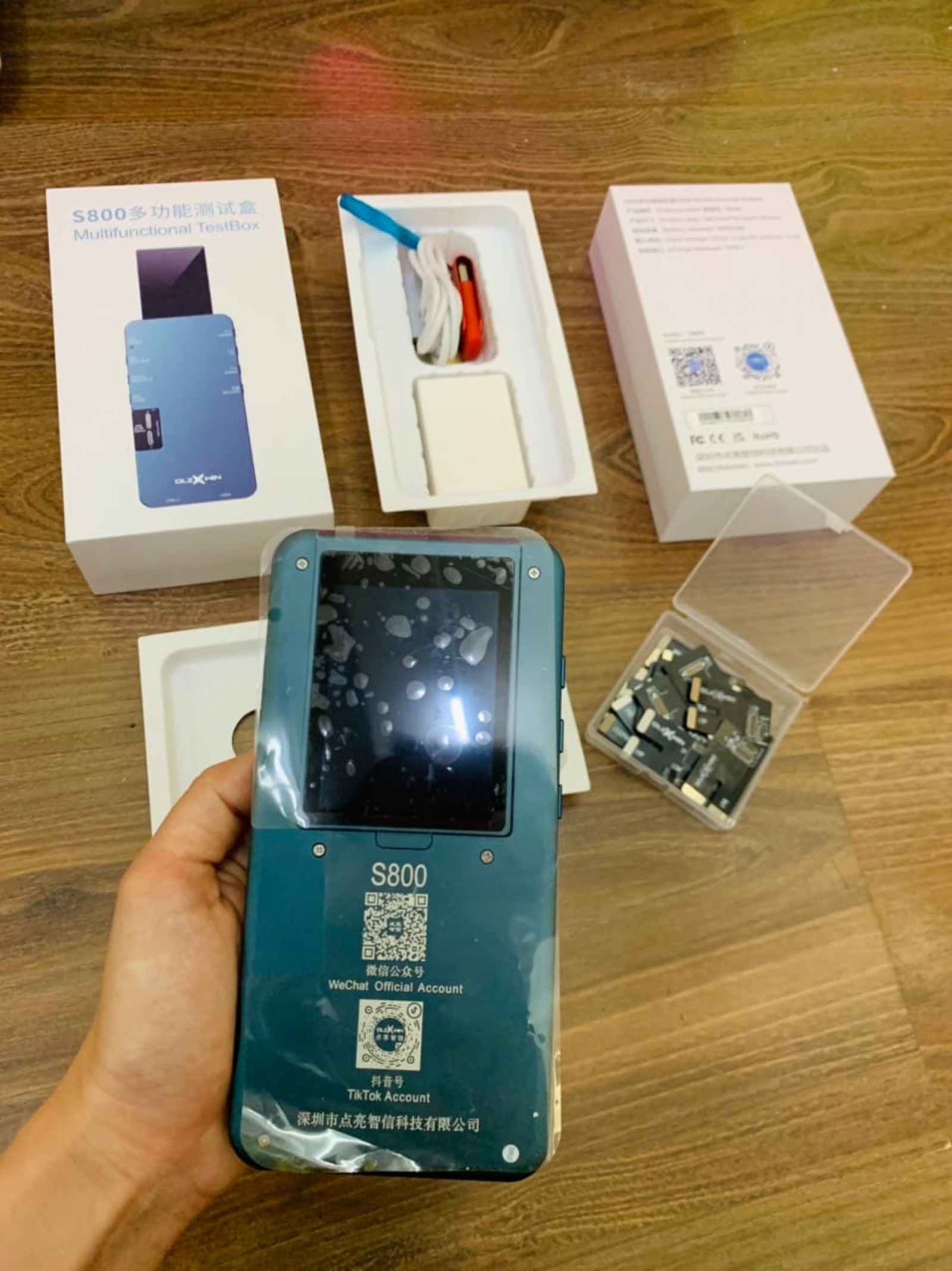 Thiết Bị Box Test Màn Hình S800 DLZXWIN 6IN1 Hiện Đại